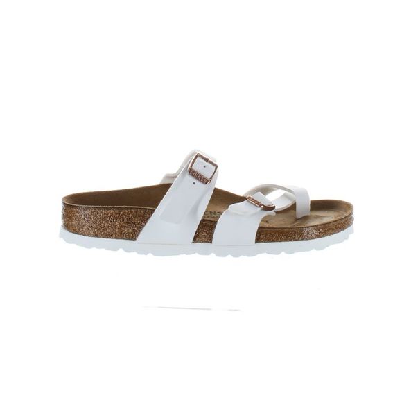 Birkenstock | Shoes | Birkenstock Mayari White Birkoflor 36 Us Womens ...